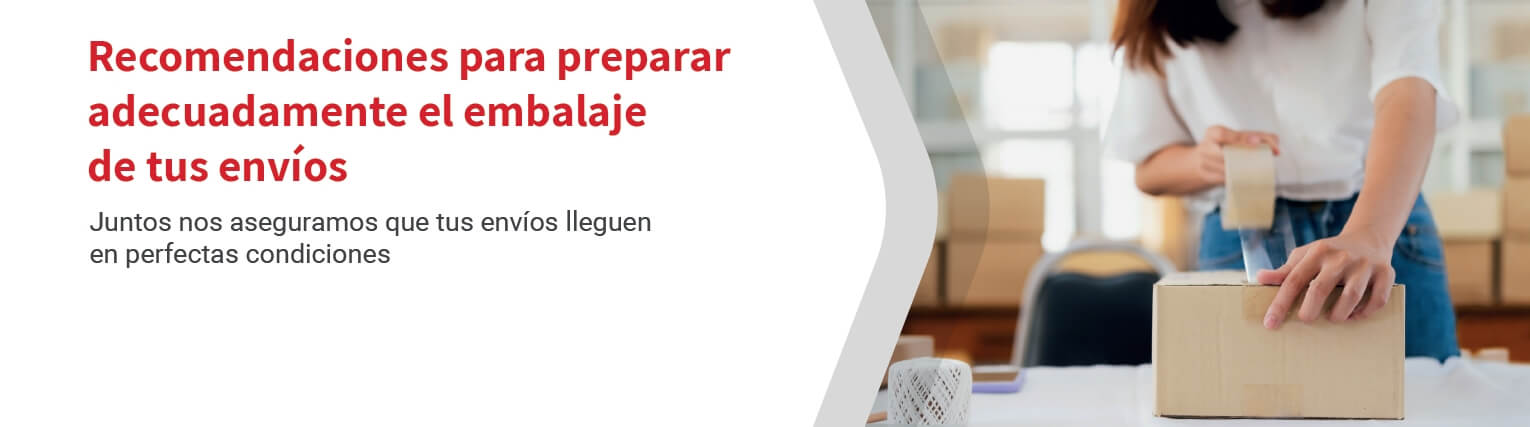 Recomendaciones para embalar envíos - Correos
